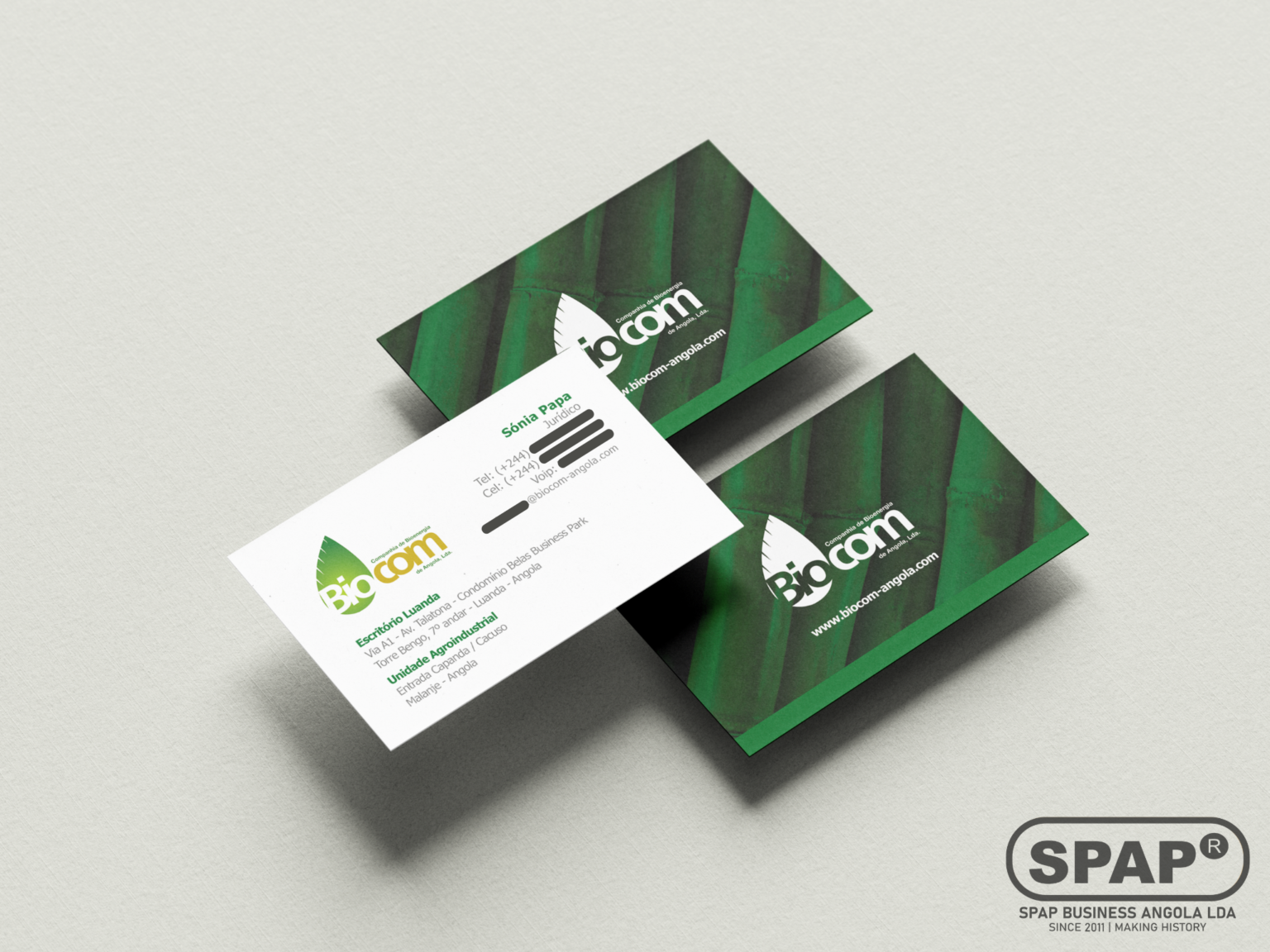 BIOCOM - Companhia de Bioenergia de Angola - Spap